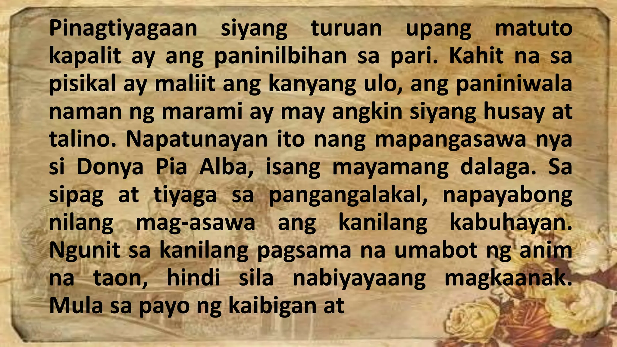 Kabanata 6 Si Kapitan Tiyago Filipino 9 p | PPTX