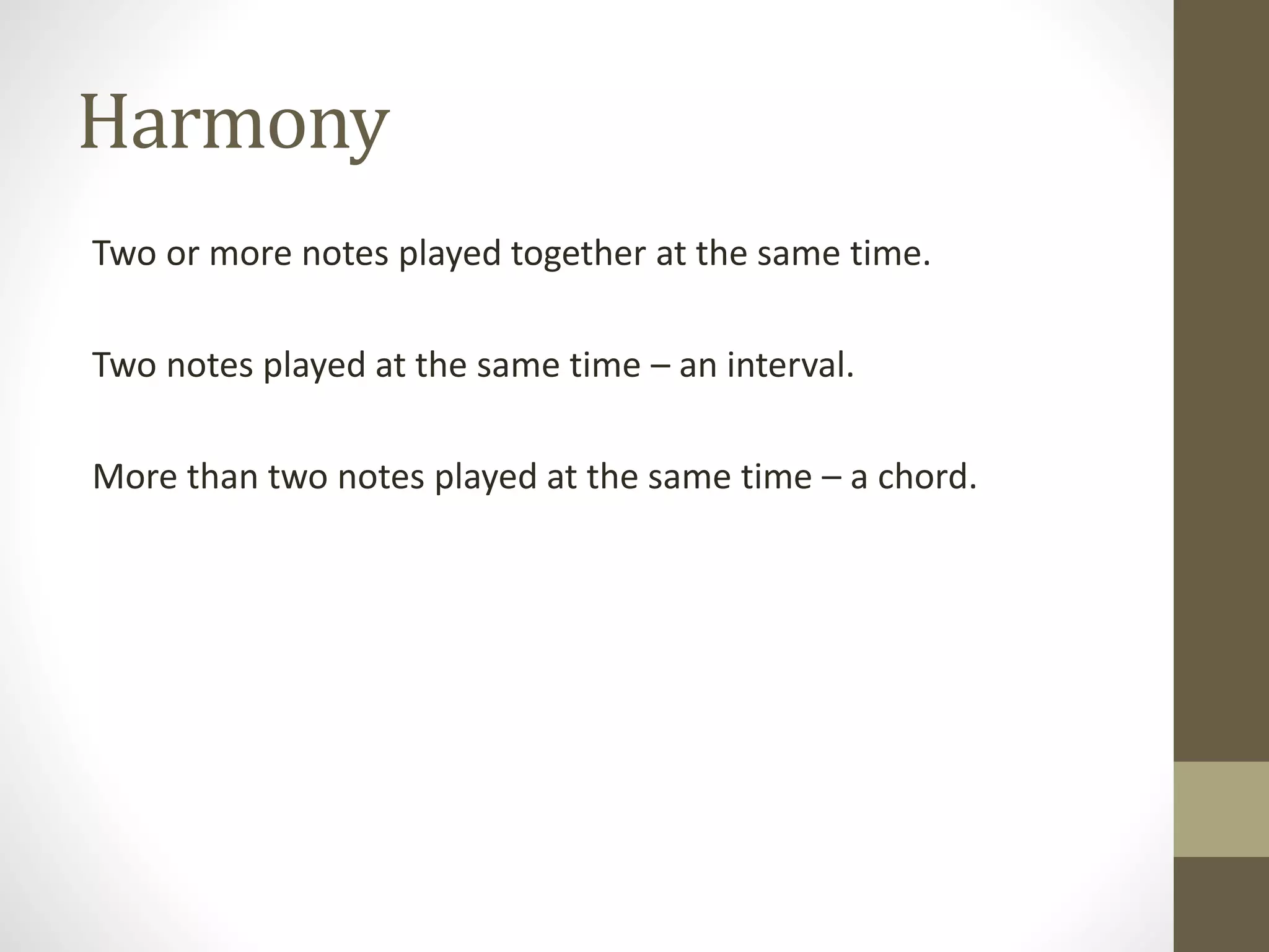 Melody, Harmony, and Scales | PPTX