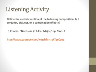 Melody, Harmony, and Scales | PPTX