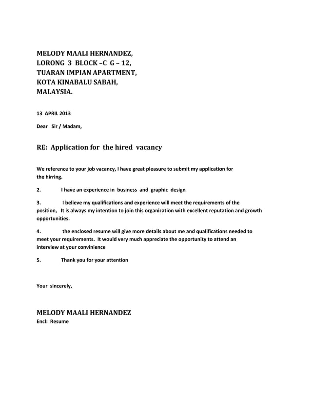 Melody maali hernandez | DOCX | Resume Writing and Advice | Job Search