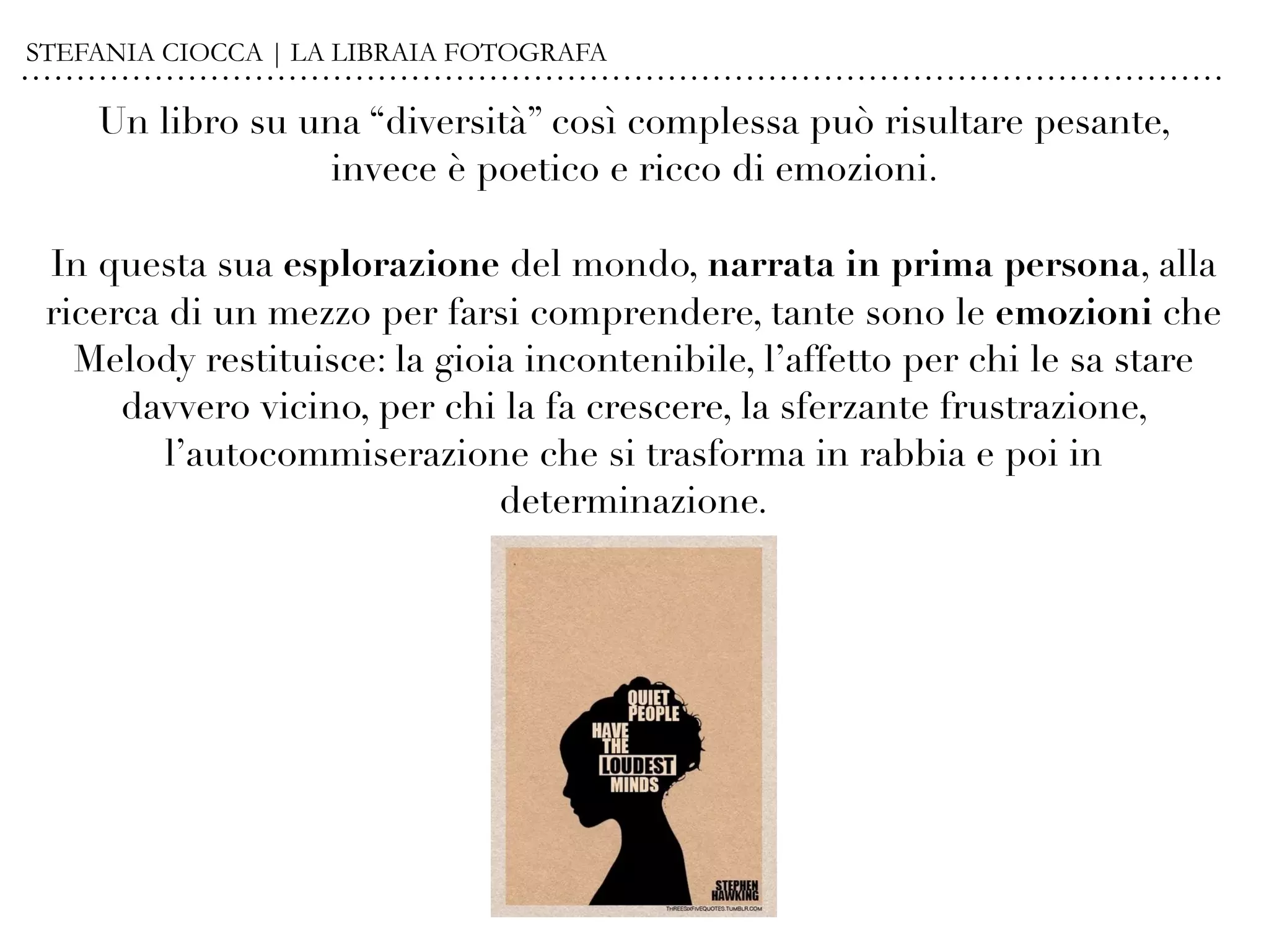 Melody | Pensieri e parole | PPT