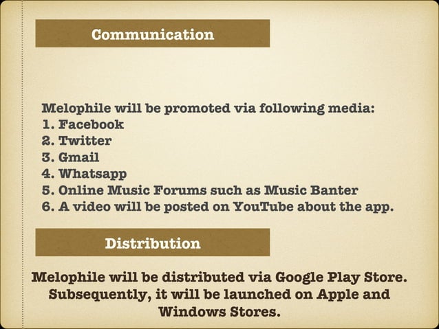 Melophile: Marketing Plan | PPT