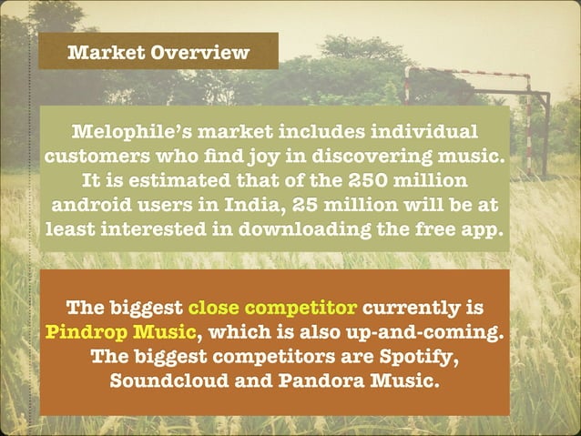 Melophile: Marketing Plan | PPT