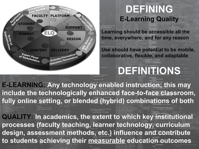 Measuring E-Learning Quality | PPT
