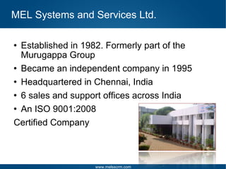 melssCRM Introduction | PPT