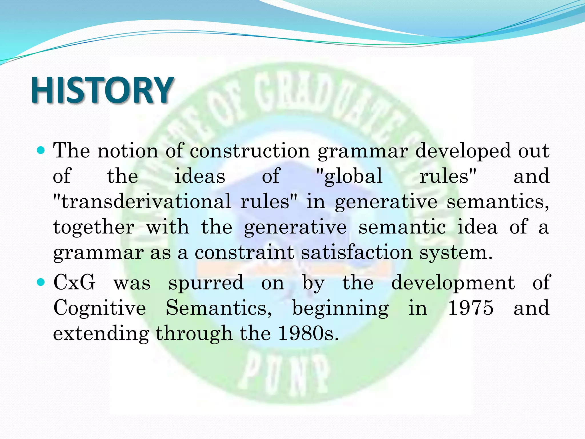 MELT 104 - Construction Grammar | PPTX
