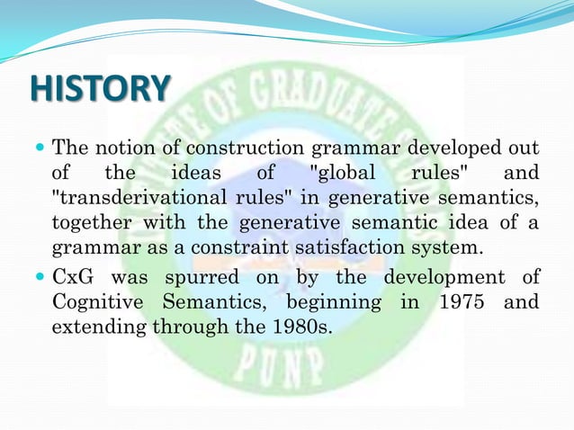 MELT 104 - Construction Grammar | PPTX