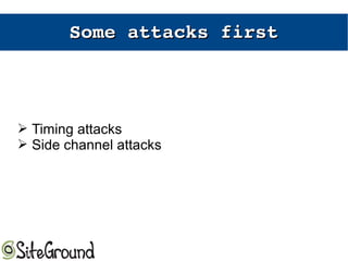 Meltdown & Spectre attacks | PPT