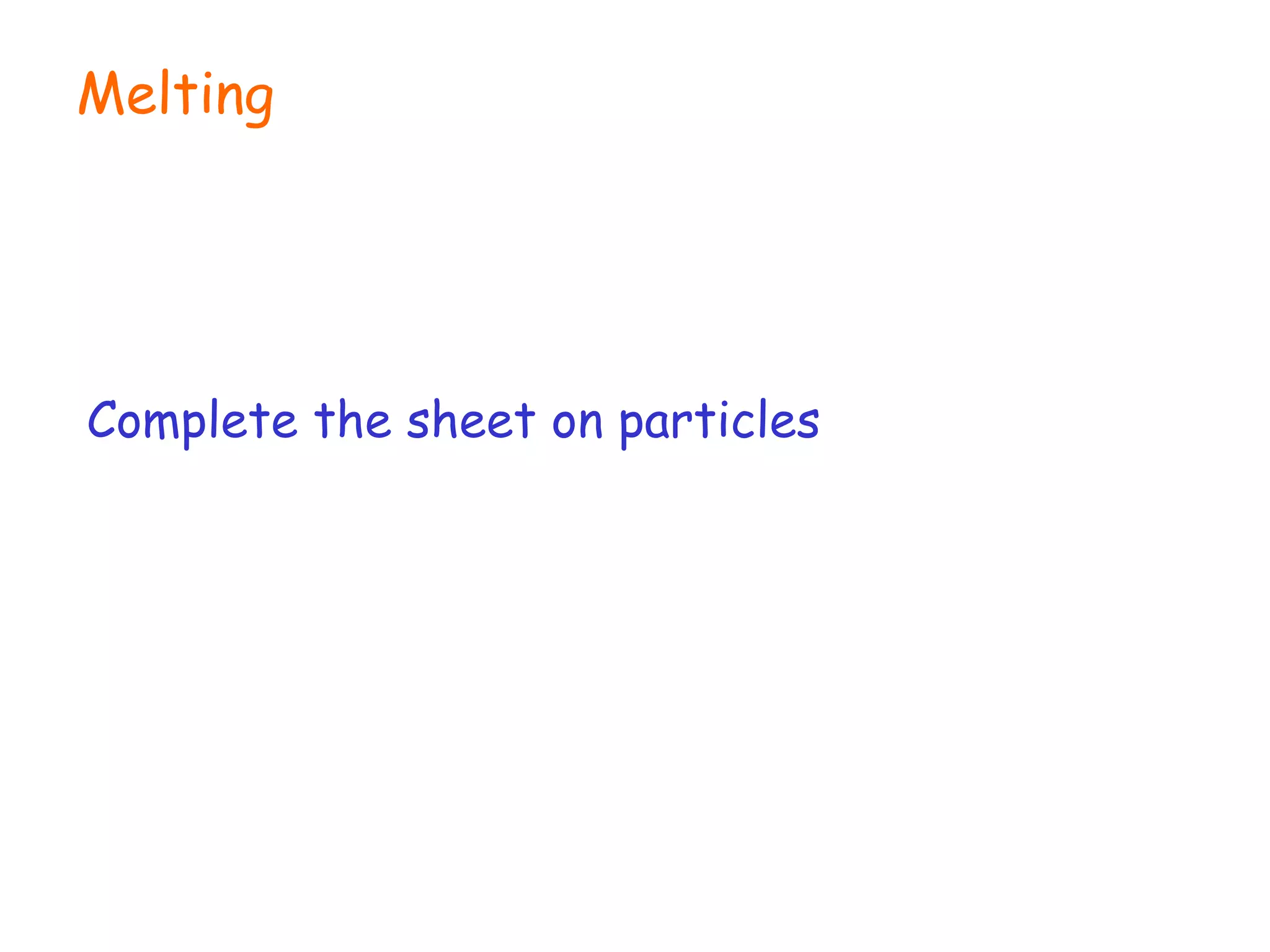 Melting | PPT