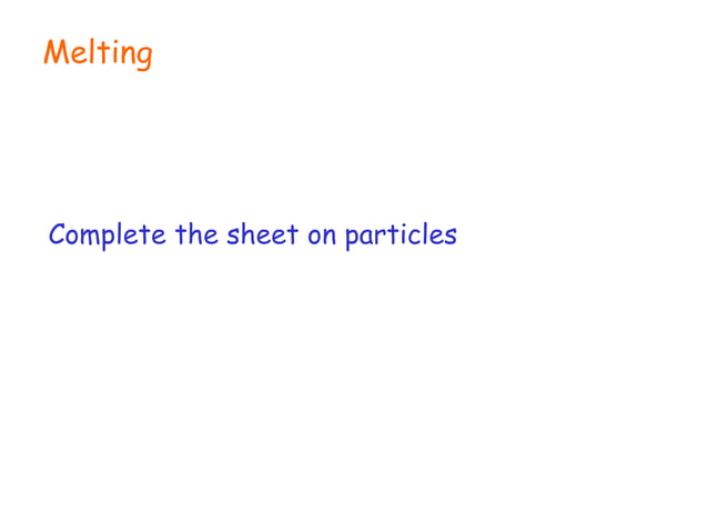 Melting | PPT