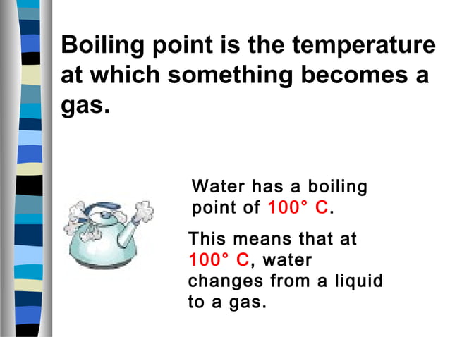 Melting and boiling points | PPT | Chemistry | Science