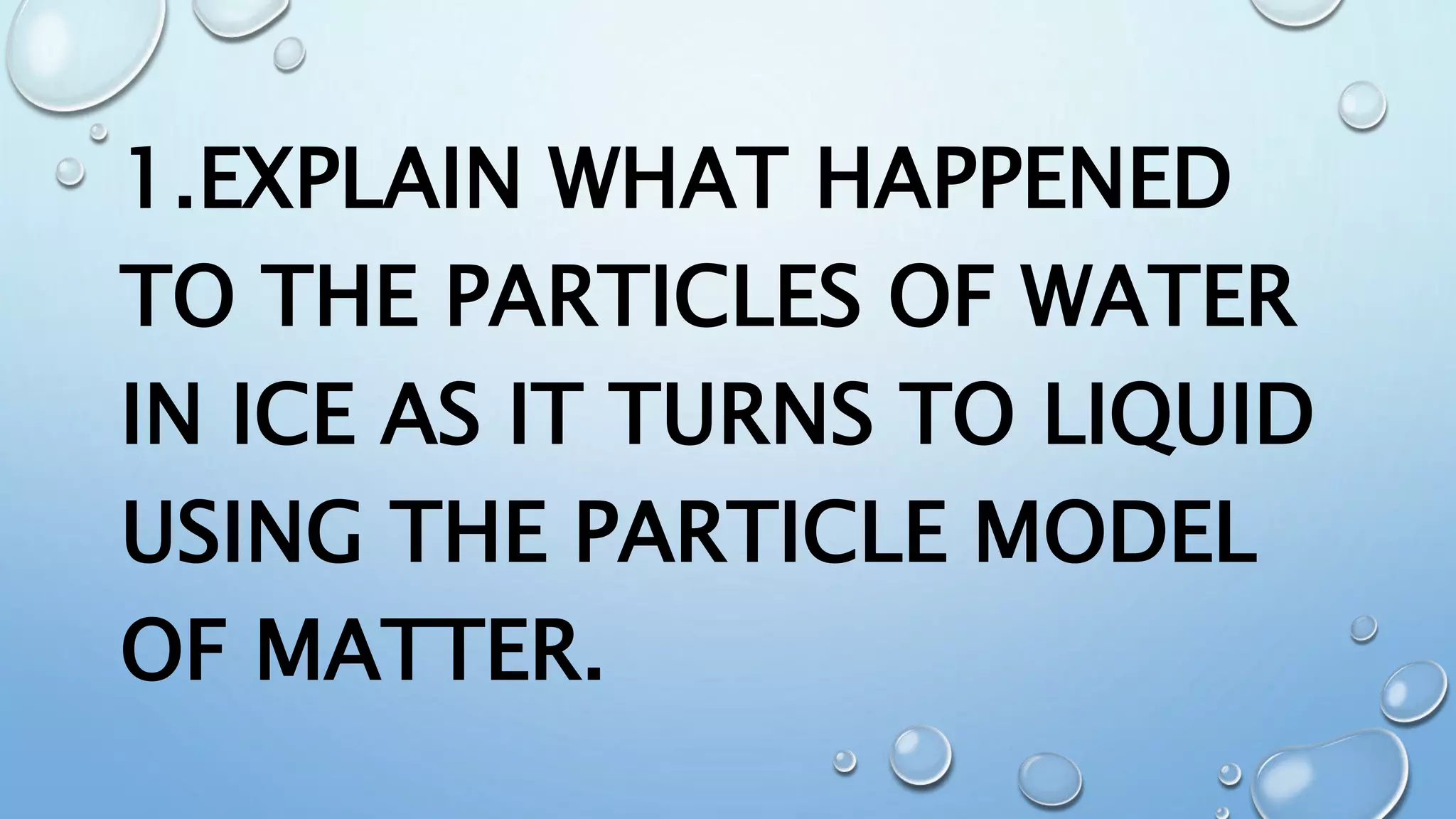 Melting and freezing | PPTX