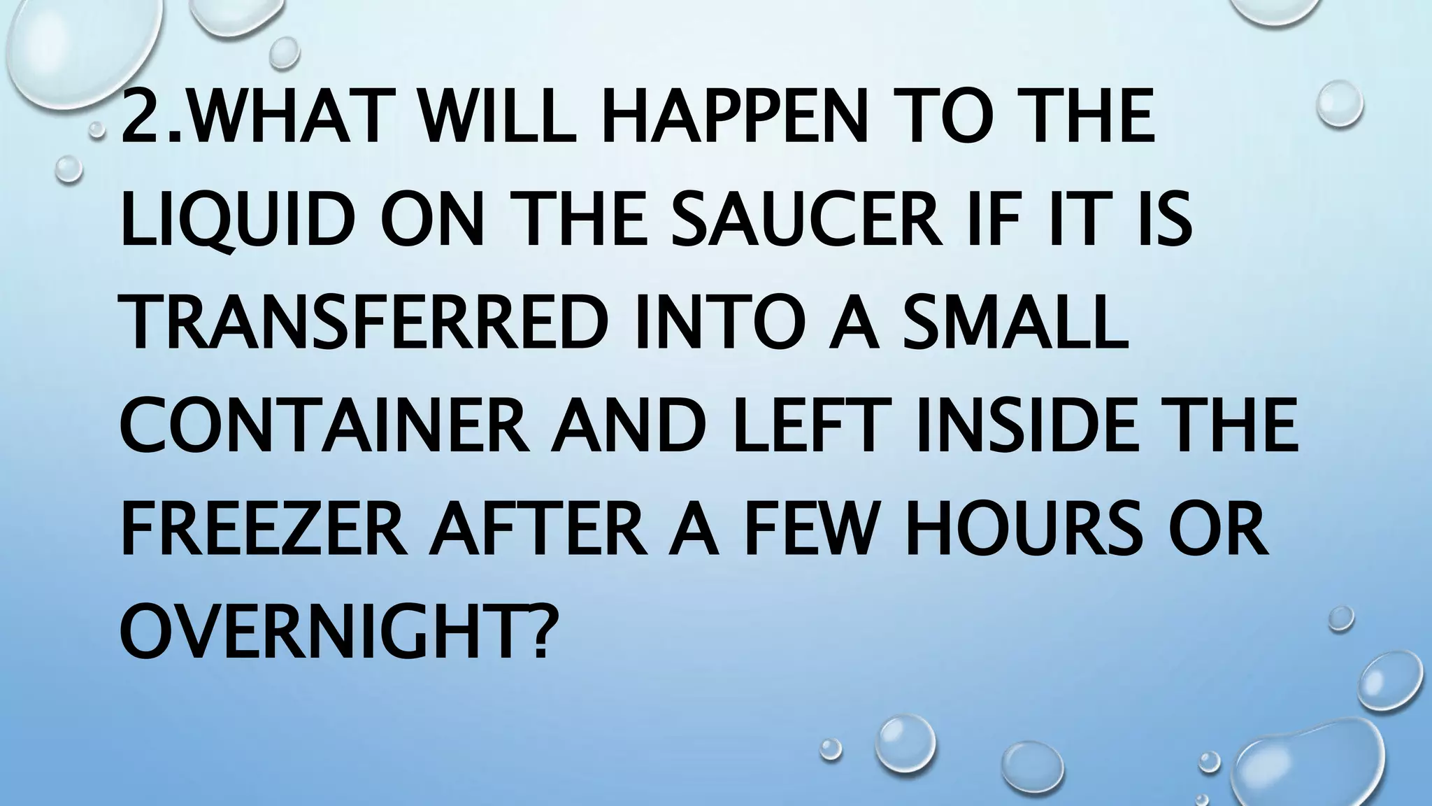 Melting and freezing | PPTX