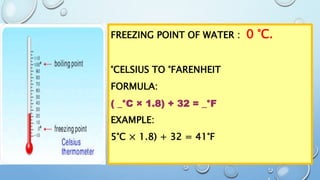 Melting and freezing | PPTX