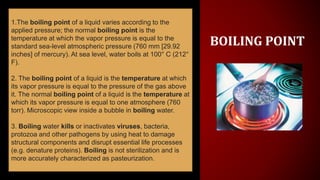 Melting point vs Boiling Point | PPT