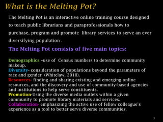 Meltingpotportfolio | PPT