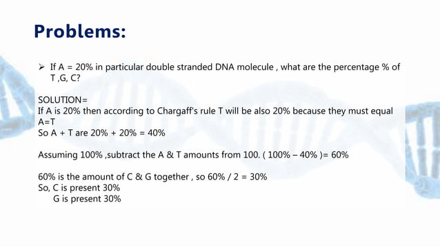 Tm of DNA - melting temperature of DNA | PPTX | Chemistry | Science