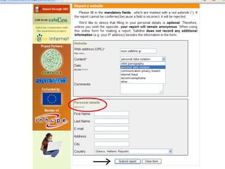 SafeLine: towards a safer Internet | PPT