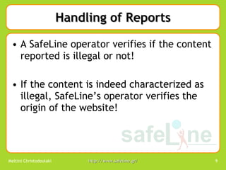 SafeLine: towards a safer Internet | PPT