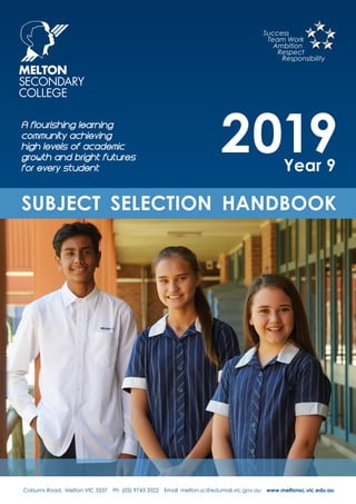 Melton seconday college | PDF