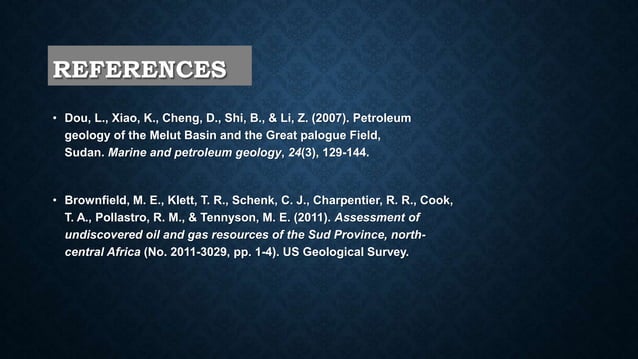 Melut basin Petroleum System | PPTX