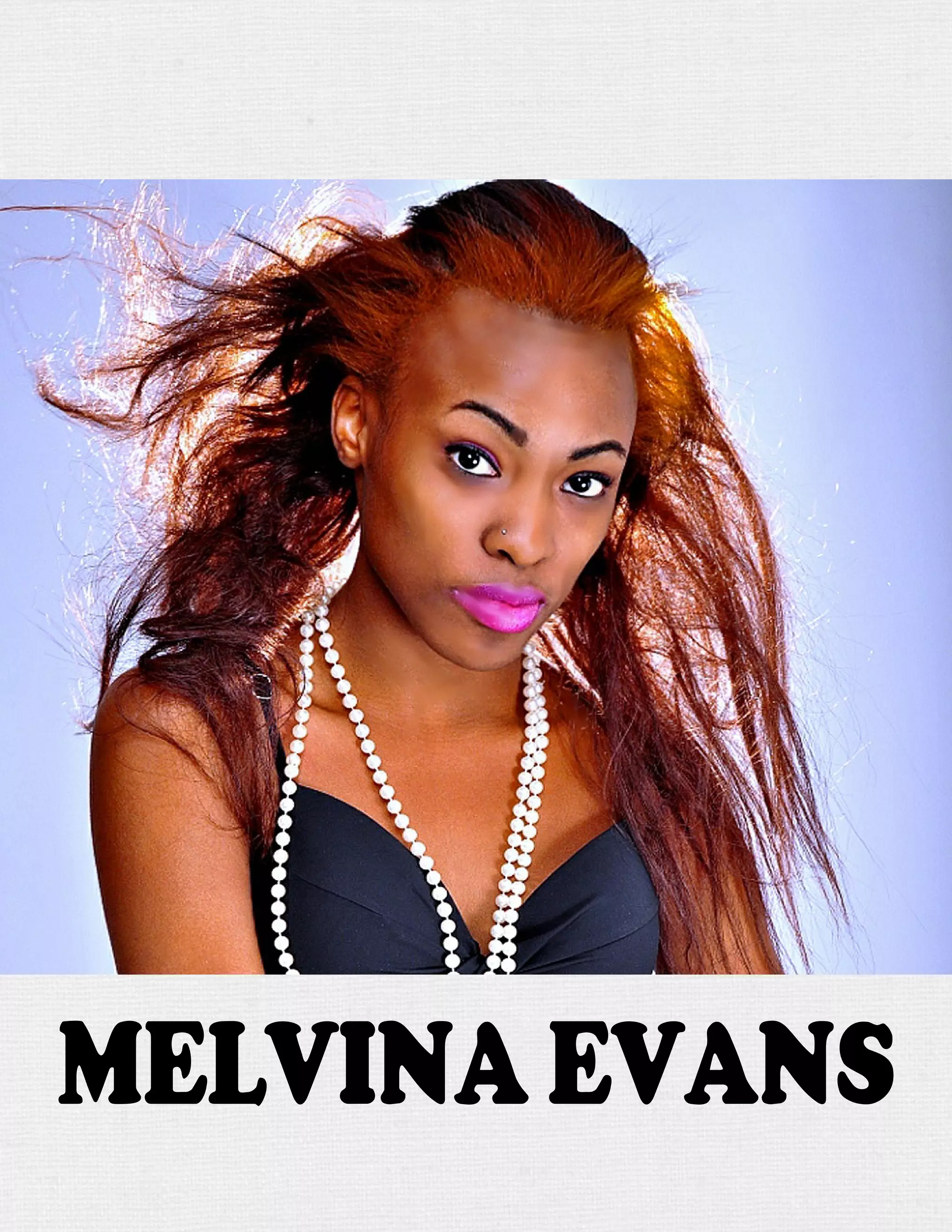 Chicago Model Melvina Evans Portfolio | PDF