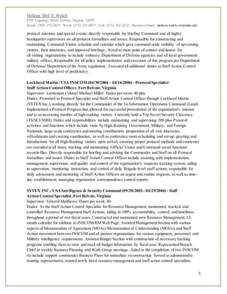 Ms. Mel Welch Resume | PDF
