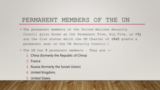 United Nations | PPT