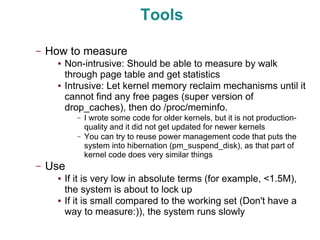 Controlling Memory Footprint at All Layers: Linux Kernel, Applications ...