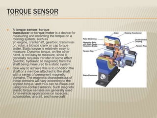 torque measuring instruments and force measuring instruments | PPTX