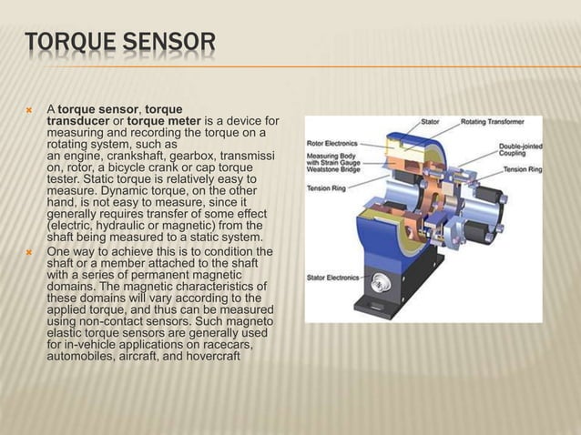 torque measuring instruments and force measuring instruments | PPTX