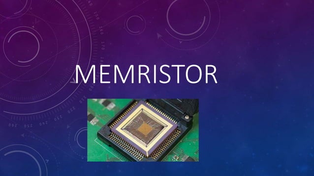Basics of memristor | PPTX | Physics | Science