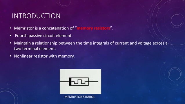 Basics of memristor | PPTX | Physics | Science