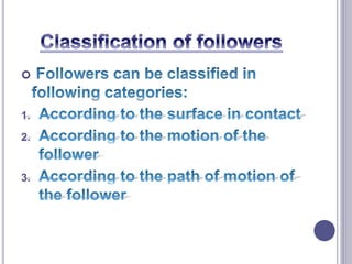 Classification of Followers | PPTX