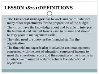 MEM 5209 FINANCIAL MANAGEMENT IN EDUCATION LESSON ONE AND TWO VC-1.pptx