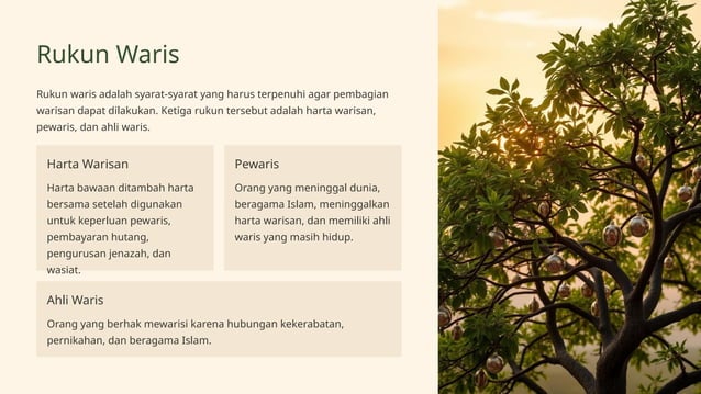 Memahami-Harta-Warisan serta pembagian singkat harta waris | PPTX