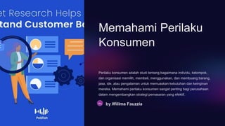 Memahami-Perilaku-Konsumen-Perhotelan (D3) | PPT