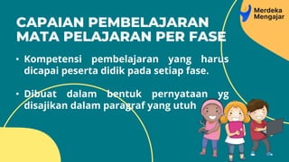 MEMAHAMI CAPAIAN PEMBELAJARAN KURIKULUM MERDEKA.pptx