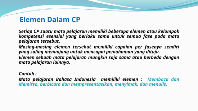 Memahami Capaian Pembelajaran dalam kurikulum merdeka.pptx