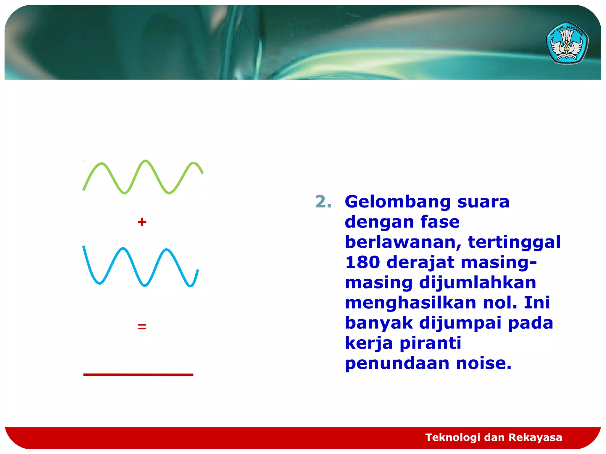 Memahami elemen gelombang jenis jenis dan interaksi gelombang | PPT