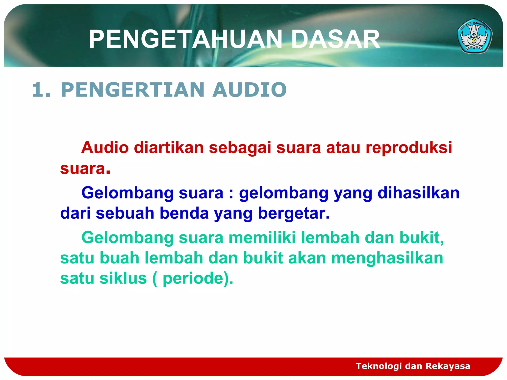 Memahami elemen gelombang jenis jenis dan interaksi gelombang | PPT