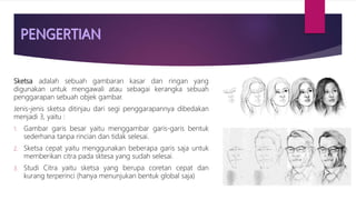 Memahami gambar sketsa | PPSX