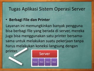 Memahami instalasi sistem operasi server | PPTX
