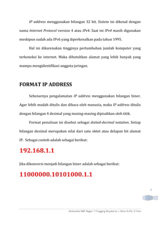 Memahami ip address | PDF