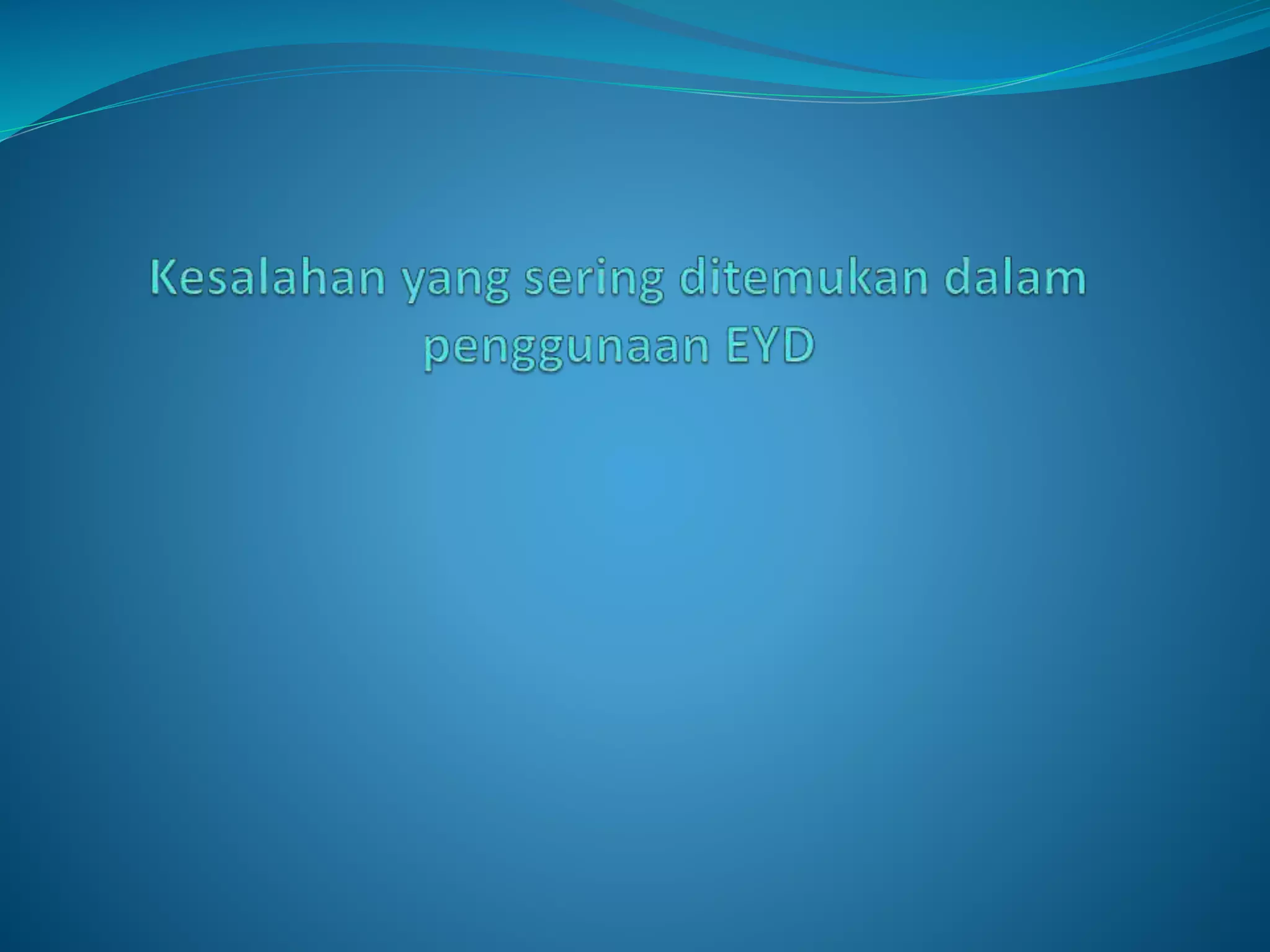 Memahami kaidah eyd | PPTX