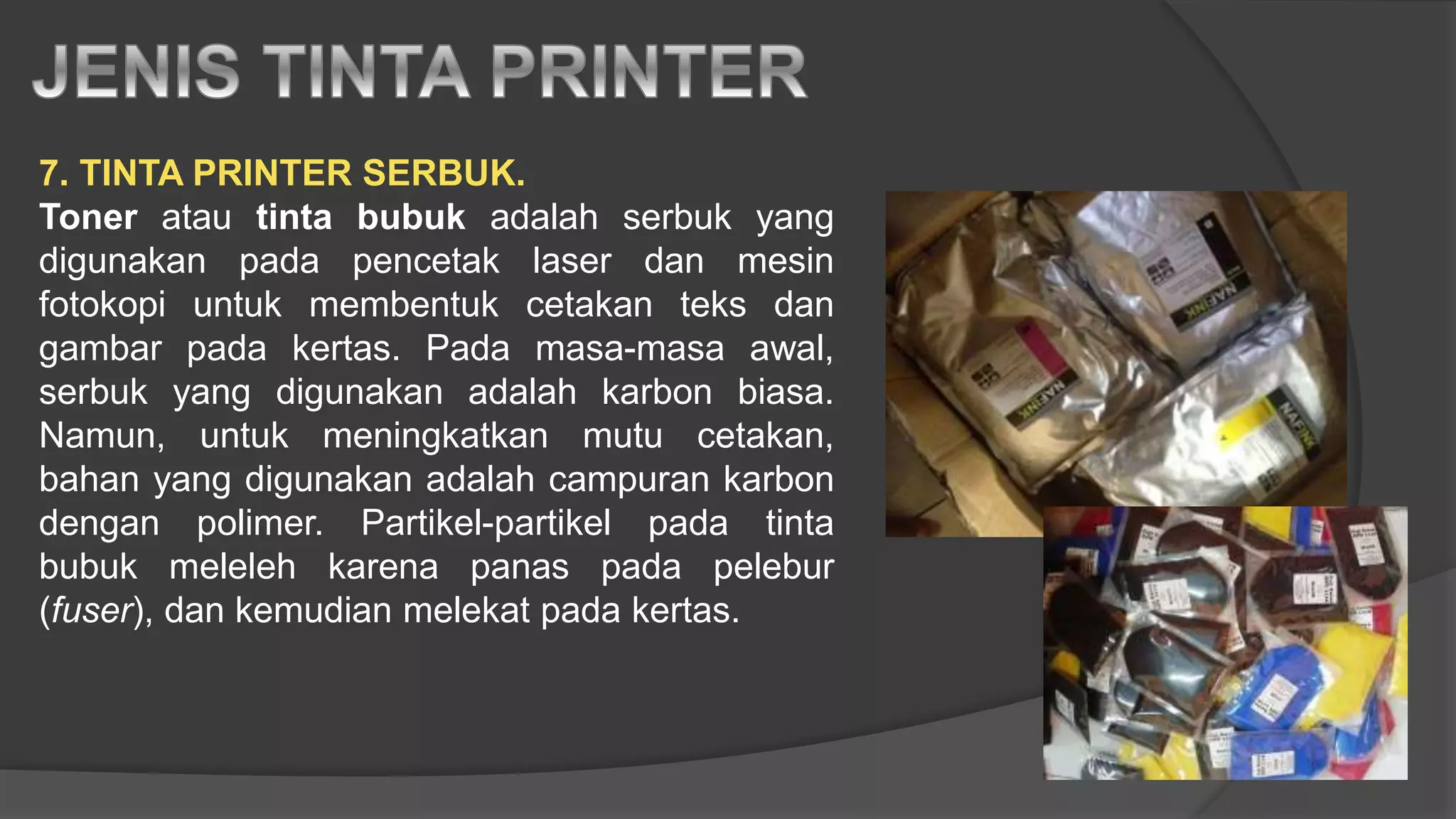 Desain Grafis Percetakan Memahami karakteristik printer | PPSX