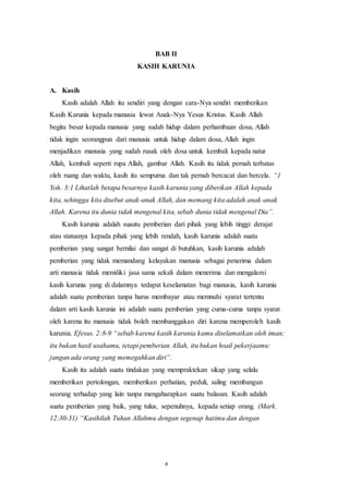 Memahami kasih karunia | PDF