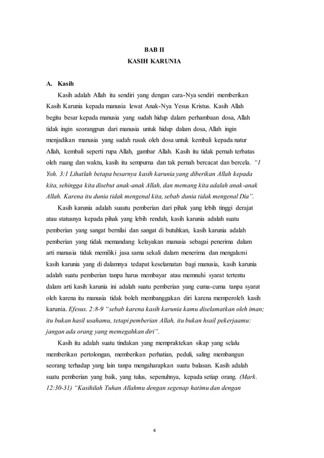 Memahami kasih karunia | PDF