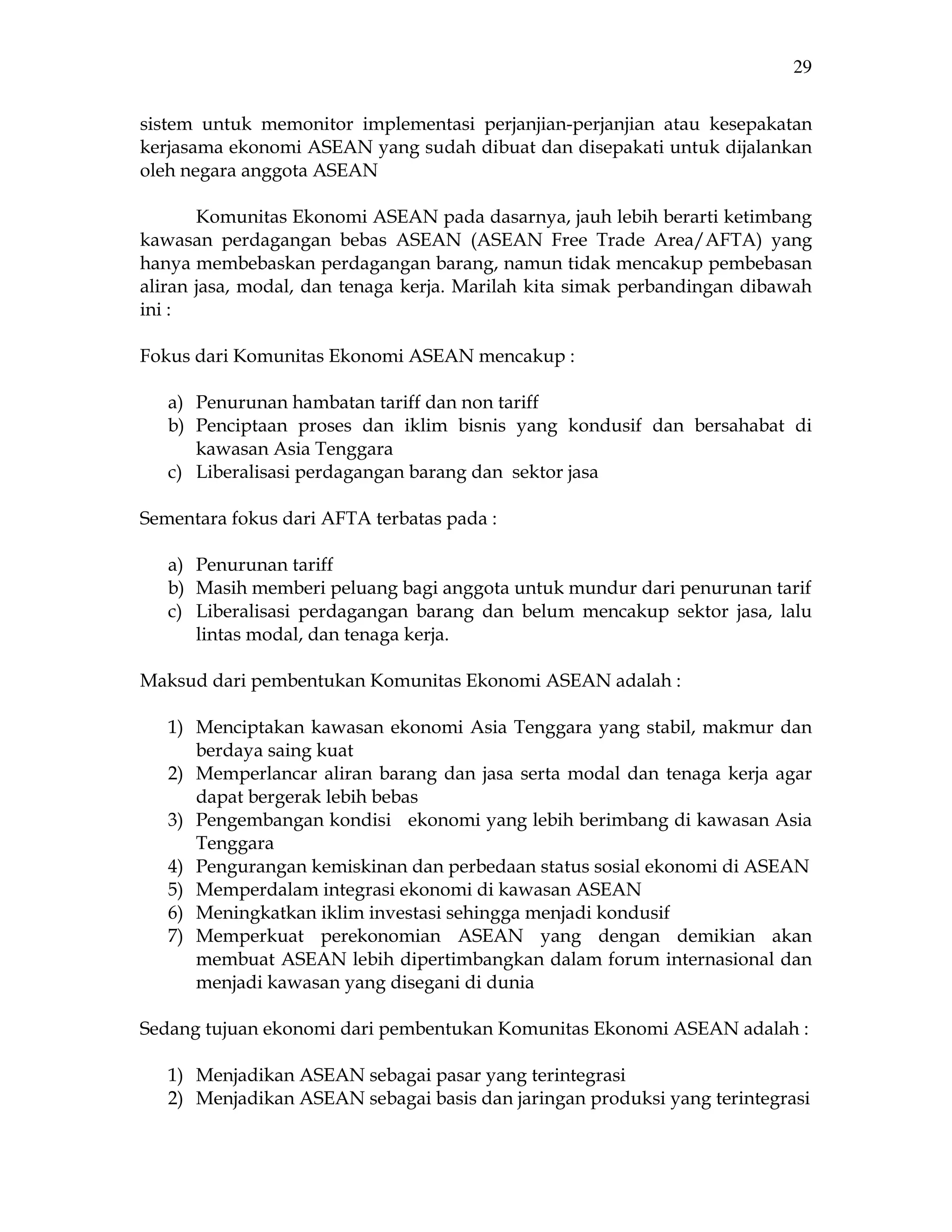 Memahami Kerjasama ASEAN - AFTA | PDF