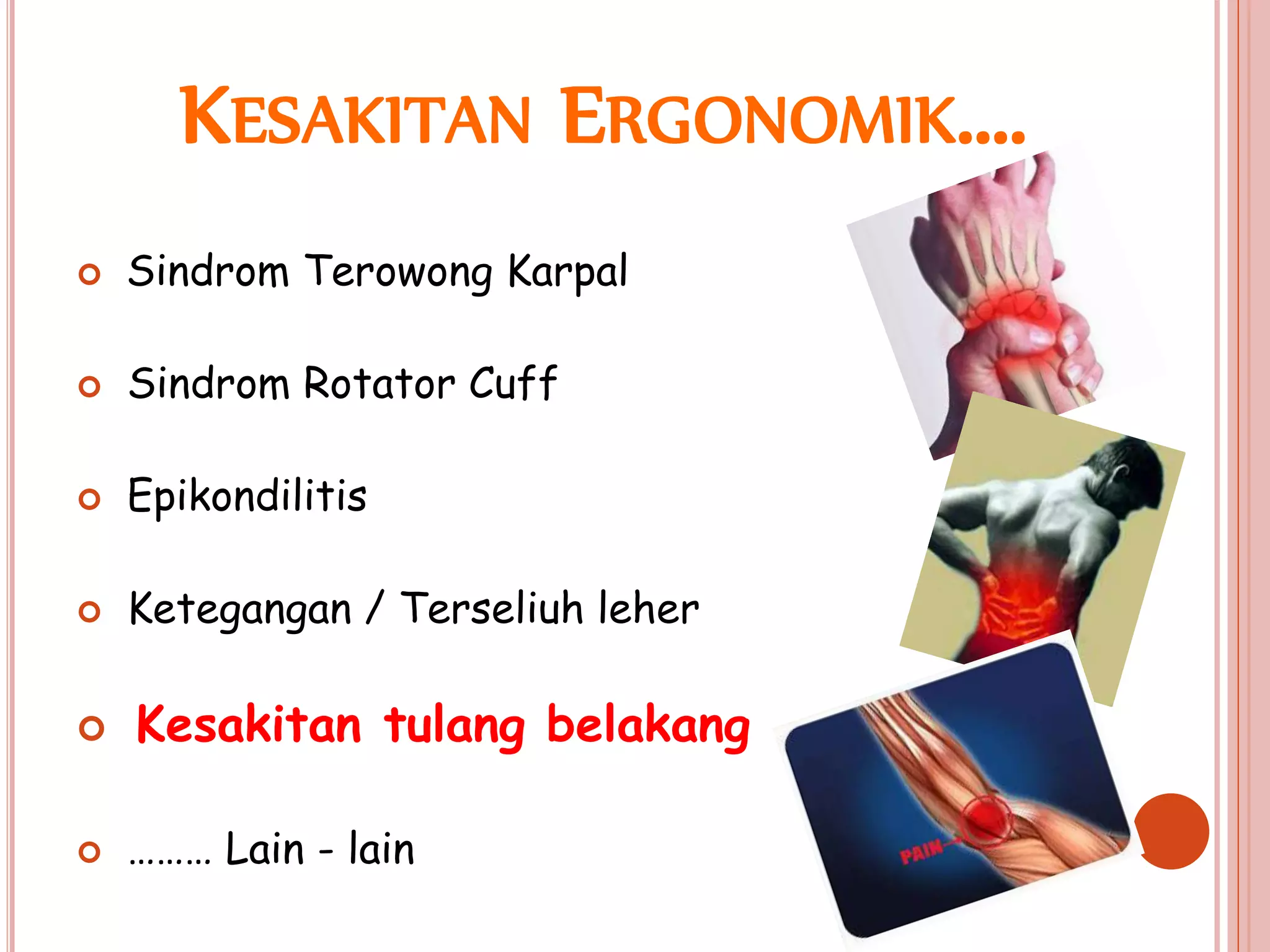 Memahami kesakitan tulang belakang | PPT